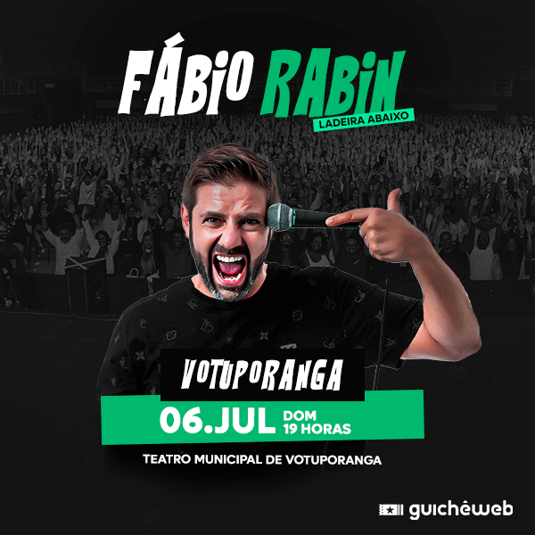 Fabio Rabin em Votuporanga - Guiche Web
