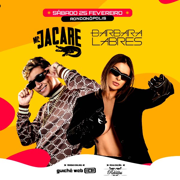 Barbara Labres e MC Jacaré - Guiche Web