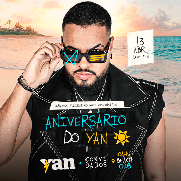 Aniversário do Yan - Guiche Web