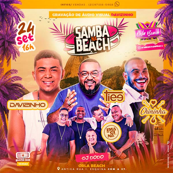 Samba na Beach - Guiche Web