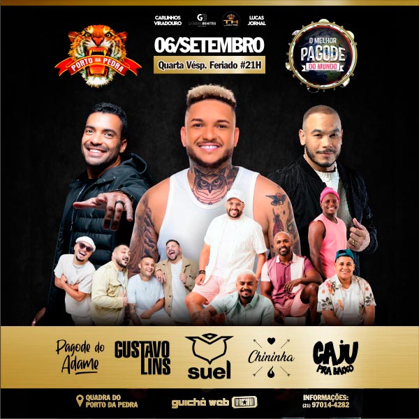 O Melhor Pagode do Mundo - Guiche Web