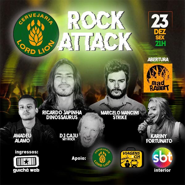 Rock Attack - Guiche Web