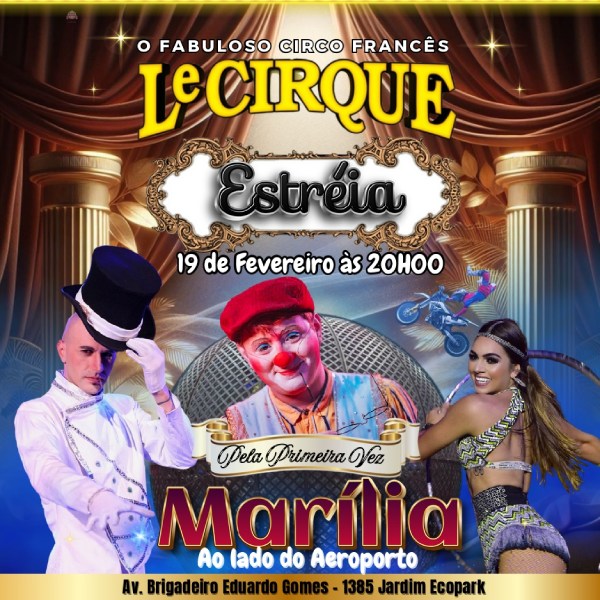 Circo Le Cirque | Sexta 28.FEV às 20h - Guiche Web