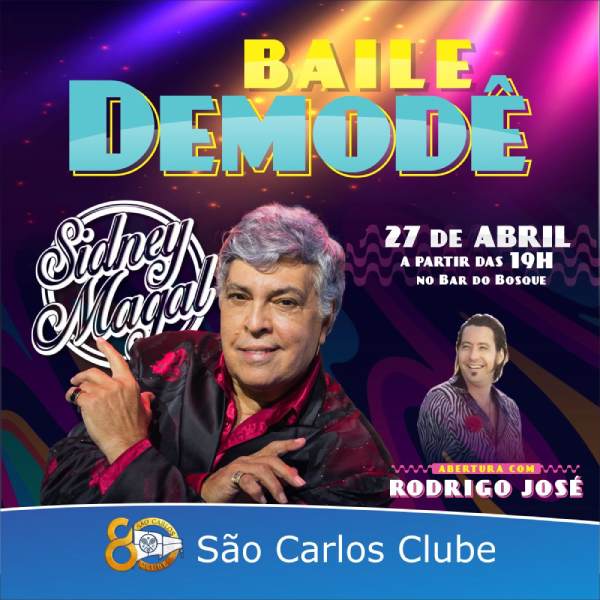 Baile Demodê - Sidney Magal - Guiche Web