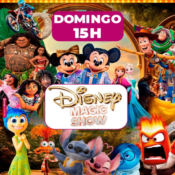 Disney Magic Show | Domingo 17.AGO às 15h - Guiche Web