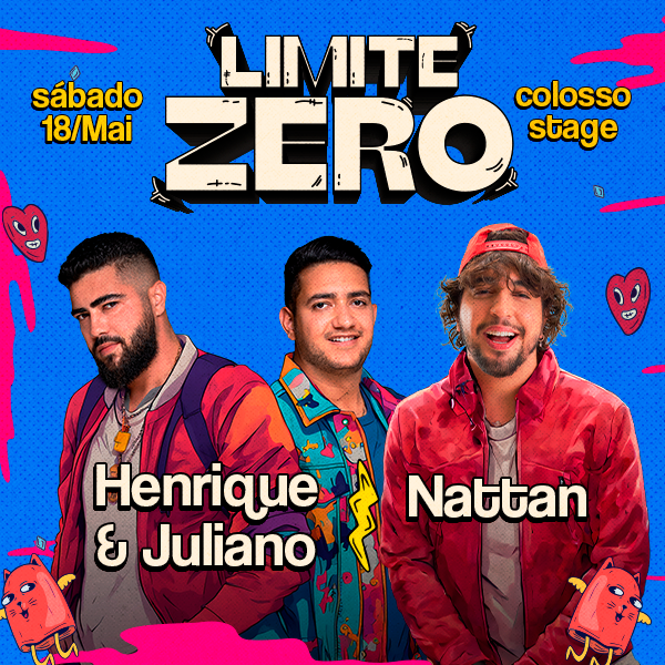 Limite Zero - Henrique e Juliano e Nattan - Guiche Web