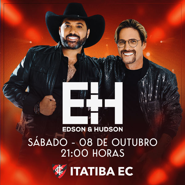 Edson e Hudson no Itatiba EC - Guiche Web