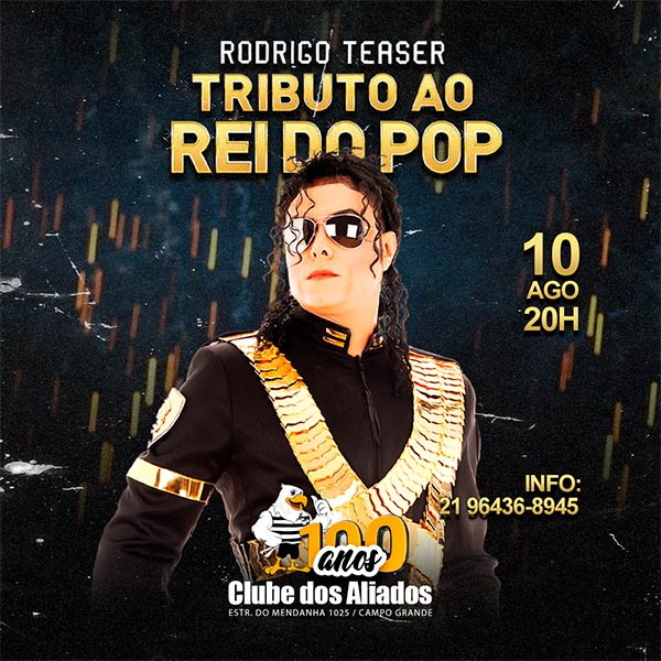 Tributo ao Rei do Pop - Guiche Web