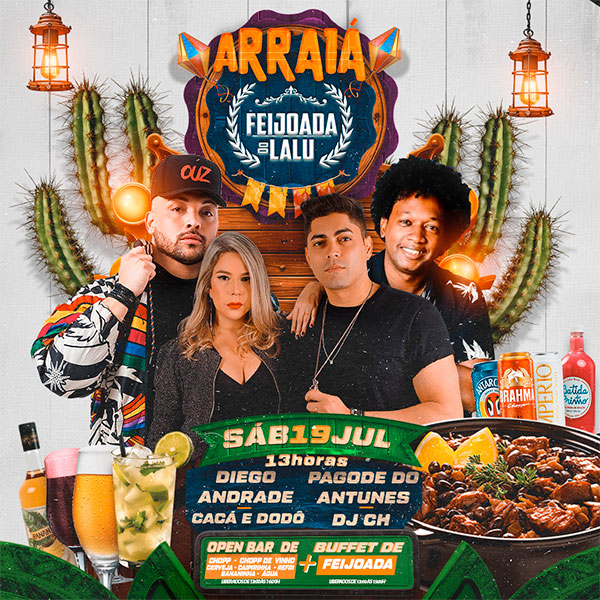 Arraiá da Feijoada do Lalu - Guiche Web