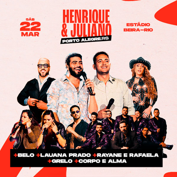 Henrique e Juliano - Porto Alegre - Guiche Web