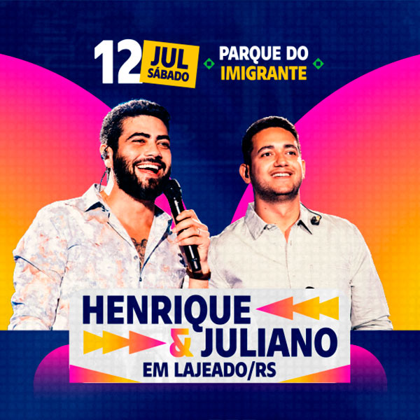 Henrique e Juliano - Lajeado - Guiche Web