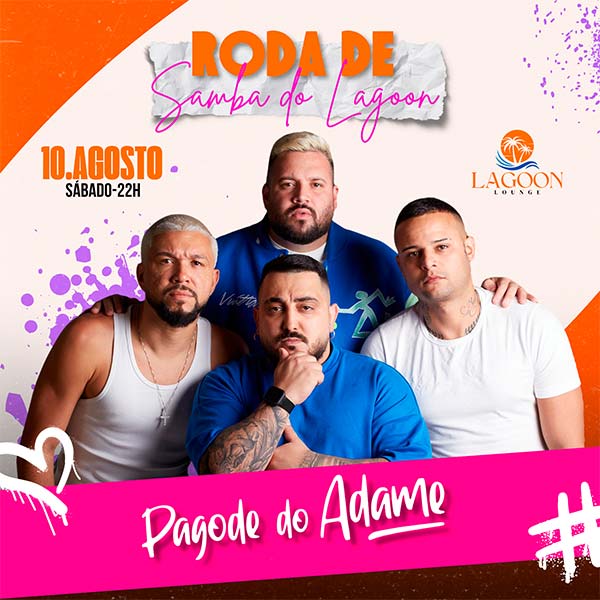 Roda de Samba do Lagoon - Pagode do Adame - Guiche Web