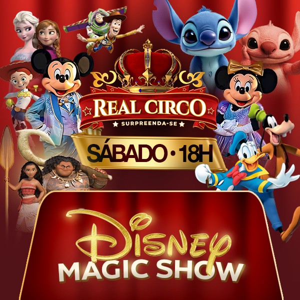 Real Circo | Sábado 30.AGO às 18h - Guiche Web