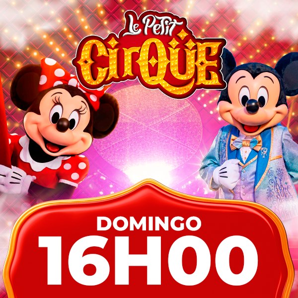 Circo Le Petit Cirque | Domingo 02.MAR às 16h - Guiche Web