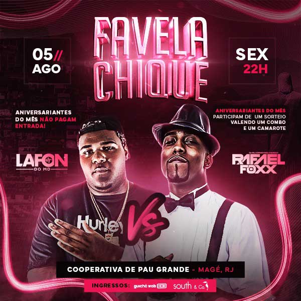 Favela Chique - Guiche Web