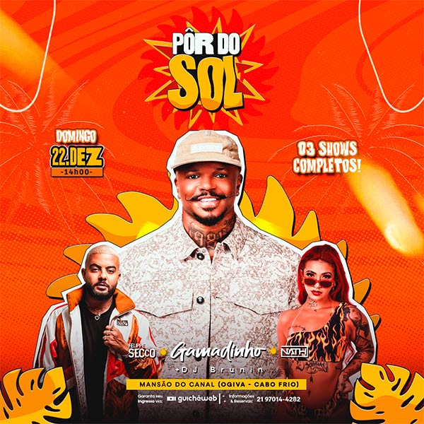 Por do Sol - Gamadinho - Guiche Web
