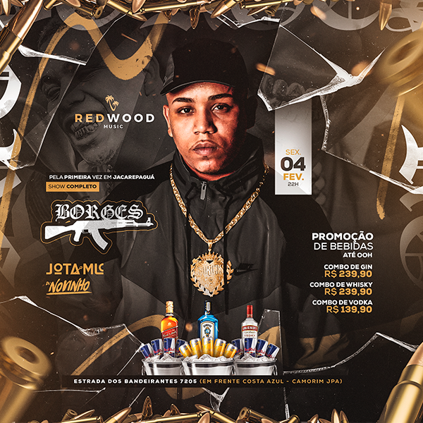 Show completo do Borges - 1ª em Jacarepagua- CANCE - Guiche Web