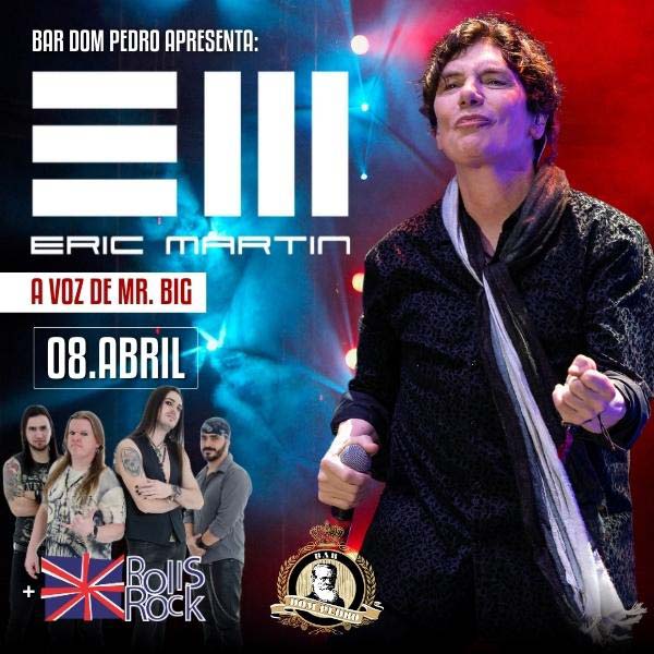 Show Eric Martin / Rolls Rock - Guiche Web