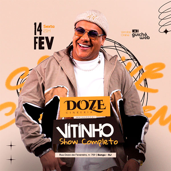 Vitinho na Doze Ginkeria - Guiche Web